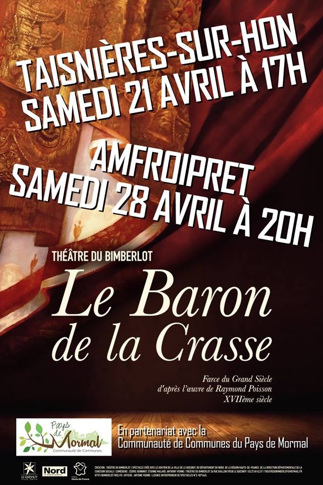 Théâtre "Le Baron de la Crasse" - Pays de Mormal